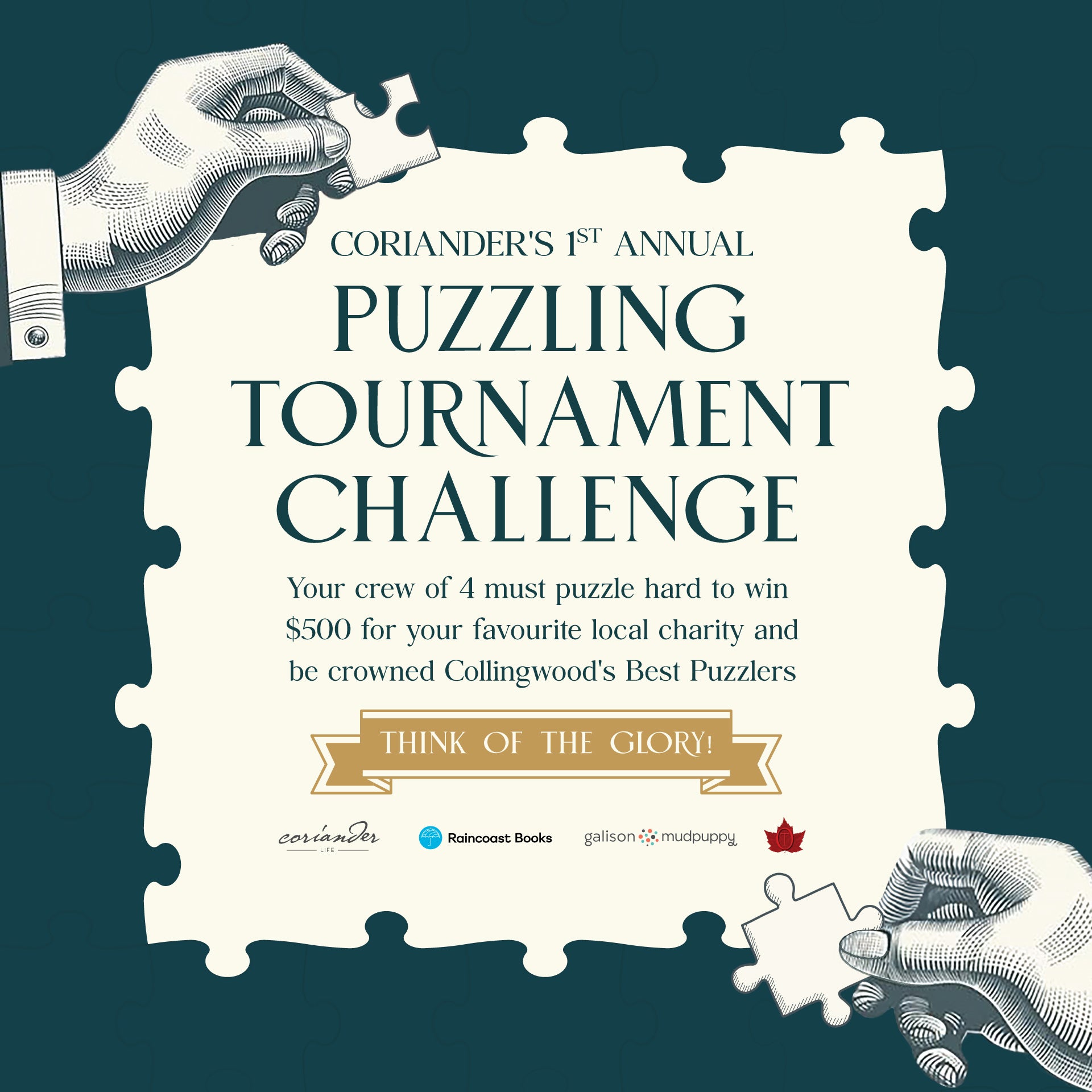 Coriander’s Puzzling Tournament Challenge